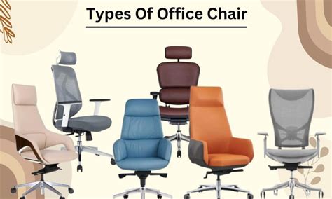 Exploring The Different Types Of Office Chairs For Ergonomic Comfort