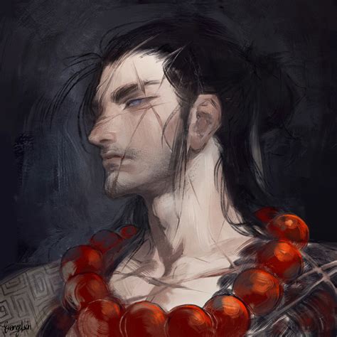 Nat The Lich Original Highres 1boy Artist Name Asian Bead