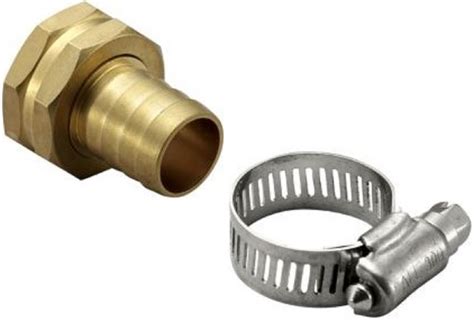Groundwork Drg2021114 Female Hose Adapter 5 8 Inch 60 Psi Brass