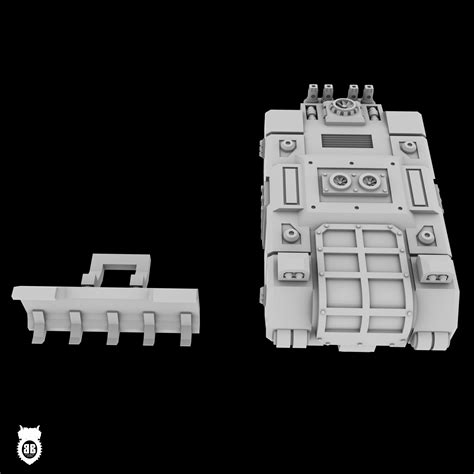 🎲 Kunga Class Tracked Transport・ Stl File For 3d Printing・cults