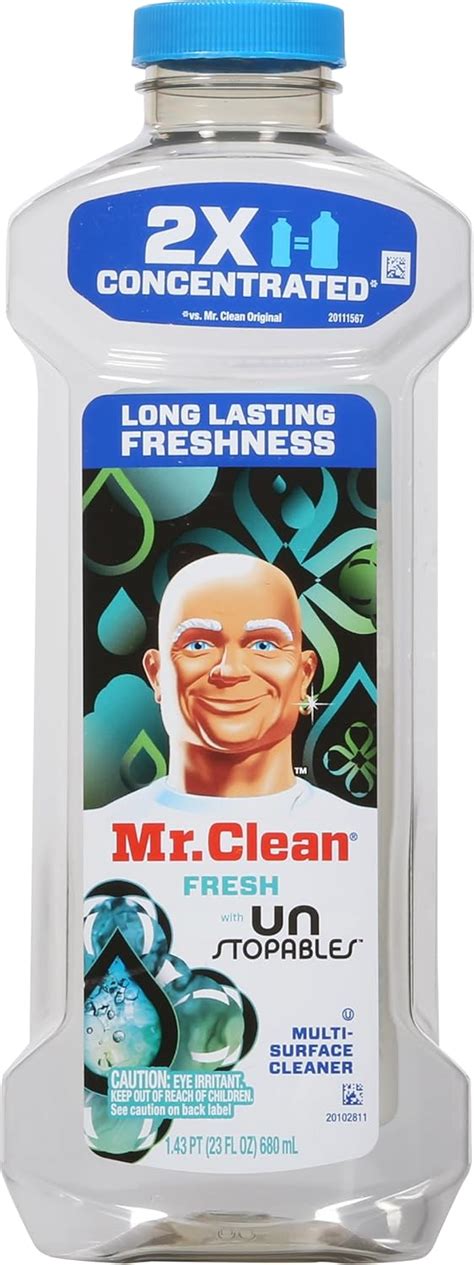 Mr Clean Fresh Unstoppable Multi Surface Cleaner 23 Fl Oz Health And Household