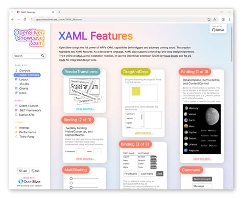 Introducing 200 Live Net Ui Samples Free For The Community Opensilver