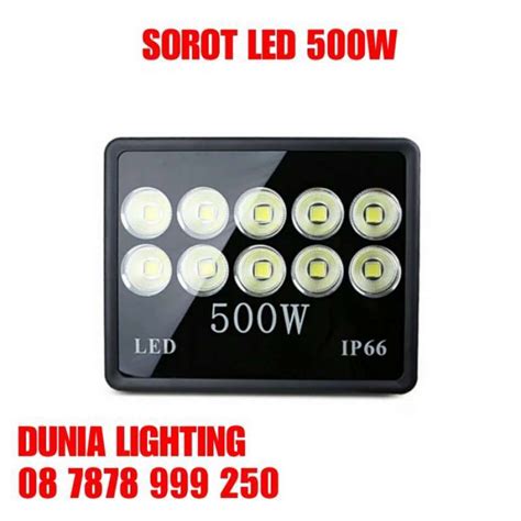 Promo LAMPU SOROT COB LED 500W PUTIH 500 WATT 500WATT BERGARANSI Diskon 23 Di Seller Cuanz