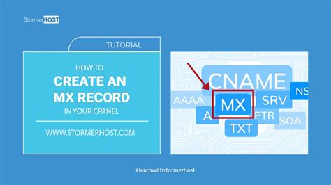 how to add an mx record in cpanel using dns zone editor stormerhost