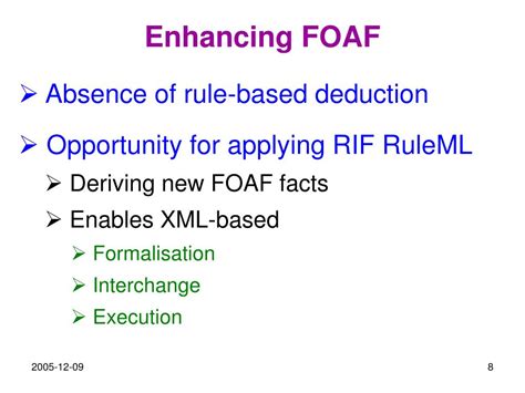 ppt rif ruleml foaf powerpoint presentation free download id 5569503