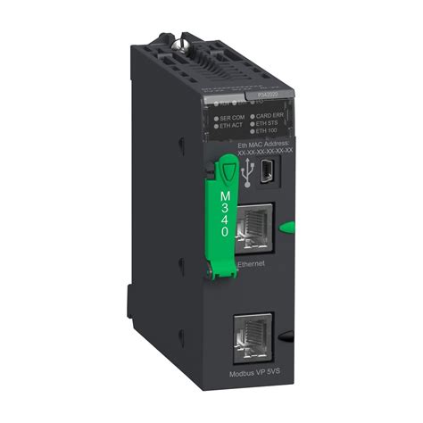 Bmxp3420302 Processor Modicon M340 Max 1024 Discrete 256 Analog Io Modbus Ethernet Plc