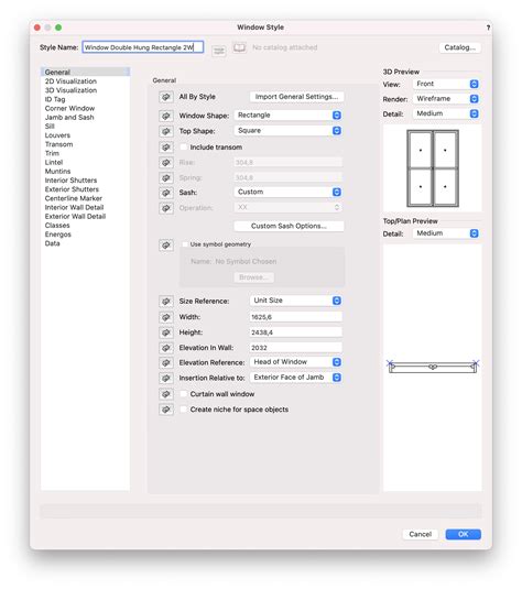 Styled Windows Don T Update After Configuration Is Changed Troubleshooting Vectorworks