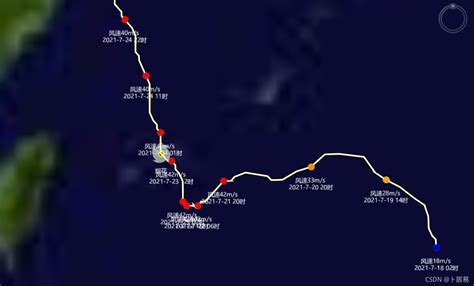 【gis小案例】台风烟花的轨迹动图cesium台风路径 Csdn博客 【gis小案例】台风烟花的轨迹动图cesium台风路径 Csdn博客