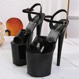 Samanthas Hot Pink Stiletto Stripper Heels