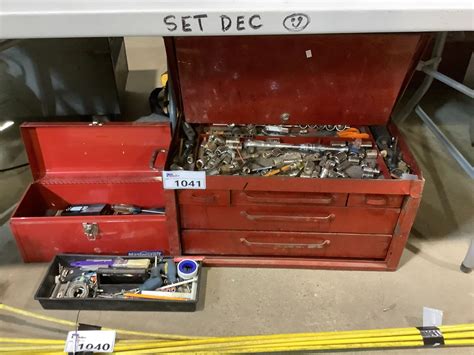 2 Tool Organizers With Assorted Tools And Contents Able Auctions