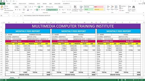 How To Make Report Form In Excel Design Talk