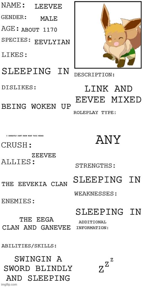 Leevees Oc Thing Imgflip