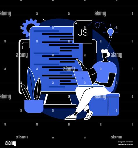 JavaScript Abstract Concept Vector Illustration Stock Vector Image Art Alamy