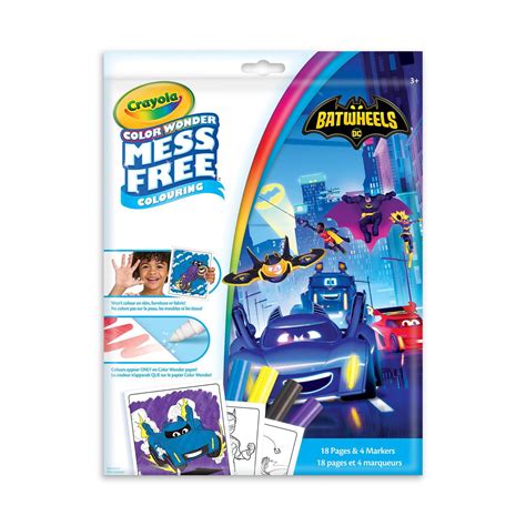 Crayola Color Wonder Mess Free Colouring Pages And Mini Markers