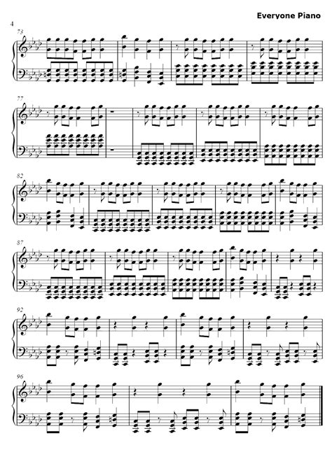 Monster钢琴谱 Skillet 318曲谱