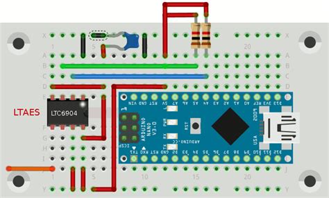 Seta43 Arduino Ltc6904 Ltc6903 Generador De Frecuencia 1khz A 68mhz