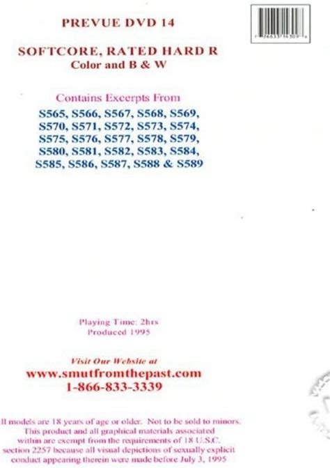 Watch Prevue 14 50s To 70s Color And Bandw With 7 Scenes Online Now At Freeones