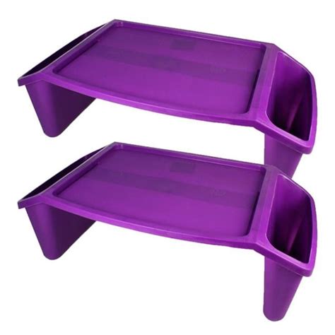 Lap Tray Purple Pack Of 2