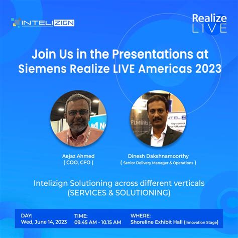 Intelizign On Linkedin Intelizign Siemensrealizelive Solutioning