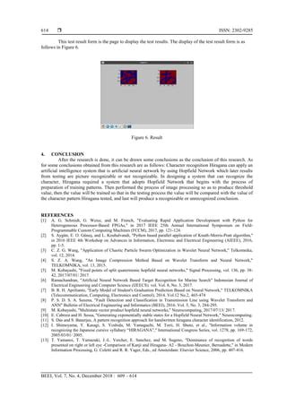 Python Application Visual Approach Of Hopfield Discrete Method For Hiragana Images Recognition