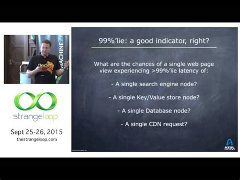Strange Loop Conference Talk How Not To Measure Latency From Strange