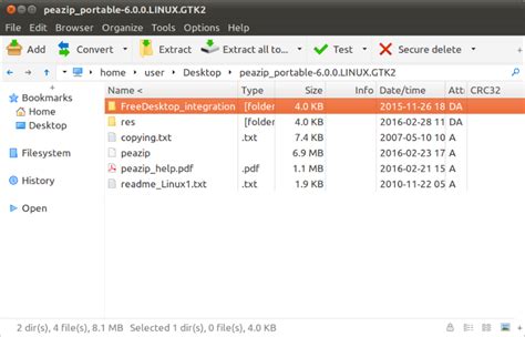 install peazip file compressor and archiver on ubuntu linux