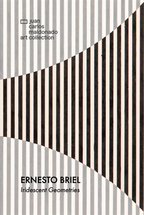 Catalogue Ernesto Briel Iridescent Geometries Juan Carlos Maldonado