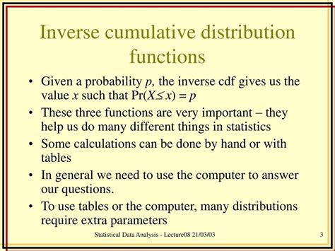 Distribution functions - ppt download