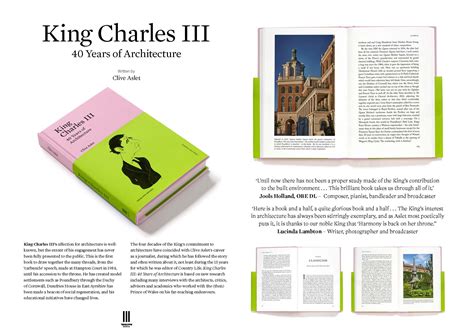 King Charles Iii 40 Years Of Architecture Triglyph Books Ltd