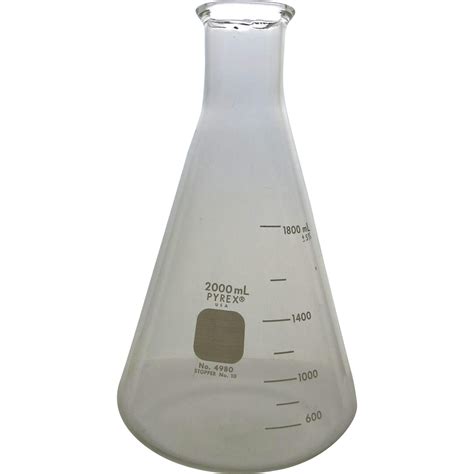 Vintage Pyrex 2000ml Flask Laboratory From Blacktulip On Ruby Lane