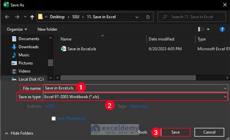 Save In Excel Complete Guideline ExcelDemy