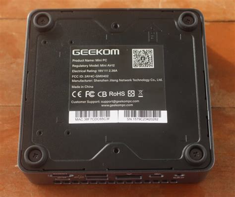Review Of GEEKOM Mini Air12 Processor N100 Mini PC Part 1 Unboxing And Teardown CNX Software