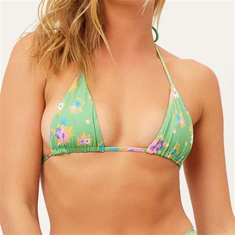 Frankies Bikinis Swim Frankies Bikinis Nick String Bikini Top