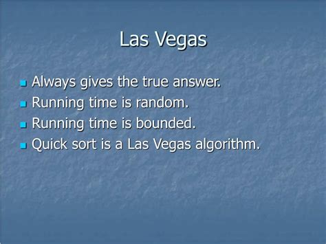 Ppt Randomized Algorithms Powerpoint Presentation Free Download Id