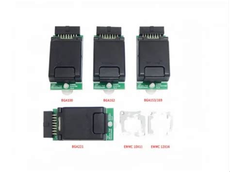 5in1 EMMC BGA100 BGA162 BGA153 BGA169 BGA221 Adapter For XGecu T48 Programmer At 13300 Piece