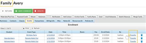 event registration and enrollment from within jackrabbit class help