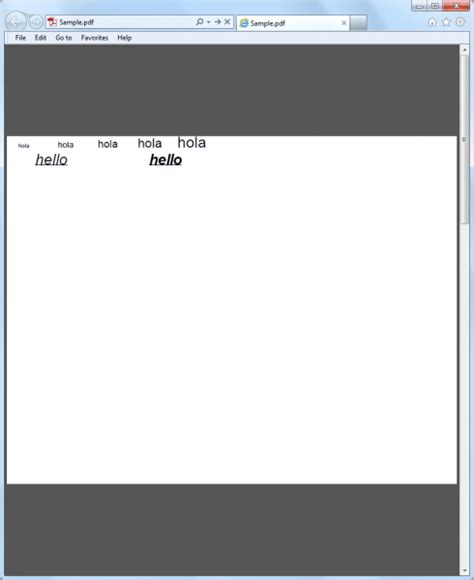 how to add text images and lines when creating pdf document with