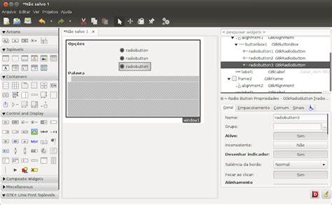 Source Code Radio Buttons Glade E PyGObject