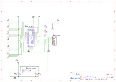 RC RX Arduino NRF SMD OSHWLab