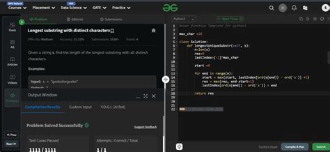 day58 gfgchallenge coding slidingwindow python dsa keepcoding