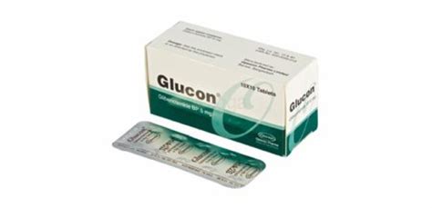 Glucon 5mg Tablet Arogga Online Pharmacy