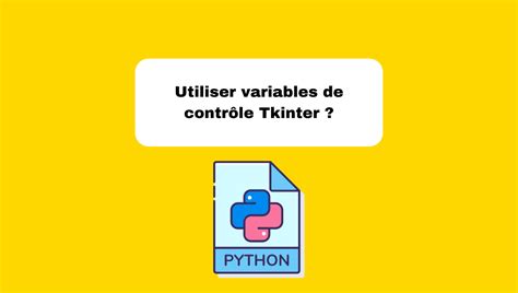 68 Utiliser Les Variables De Contrôle Avec Tkinter Codespace