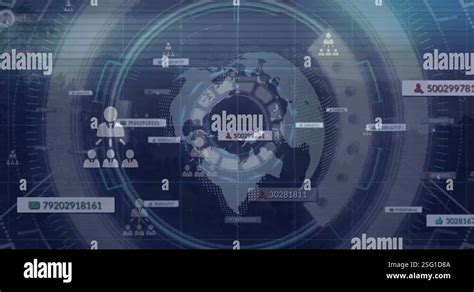 Animation Scope Scanning Globe Icons Stock Videos And Footage Hd And 4k Video Clips Alamy