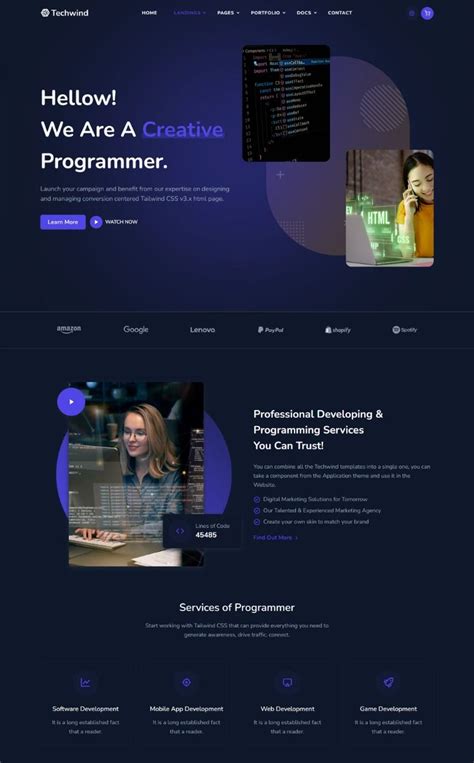 Best 12 Different Types Of Portfolio Website Design Css Html And Javascript Artofit