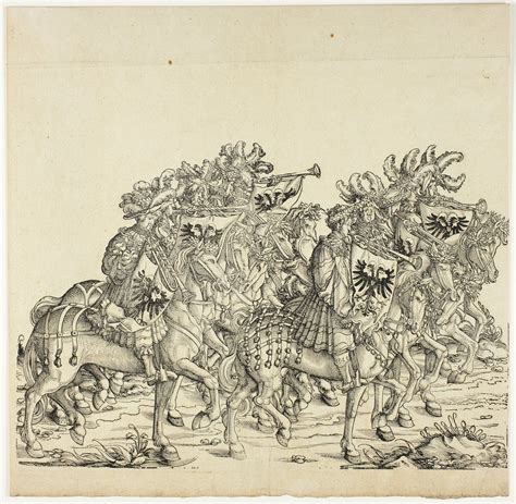 Triumph Of Maximilian By The Elder Hans Burgkmair
