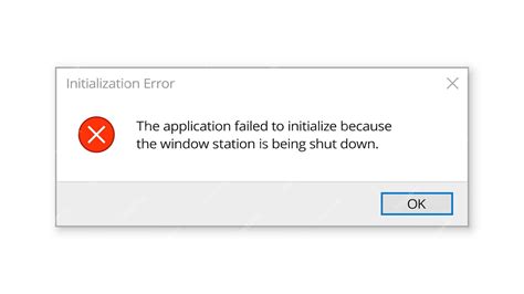 Premium Vector Error Message On Computer Window Screen Vector Ui