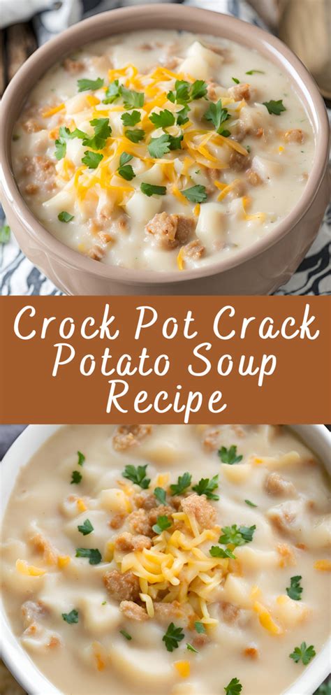 Crock Pot Crack Potato Soup Recipe Cheff Recipes