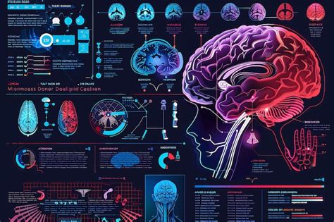 neurobiology infographic tool illustrating brain structure function
