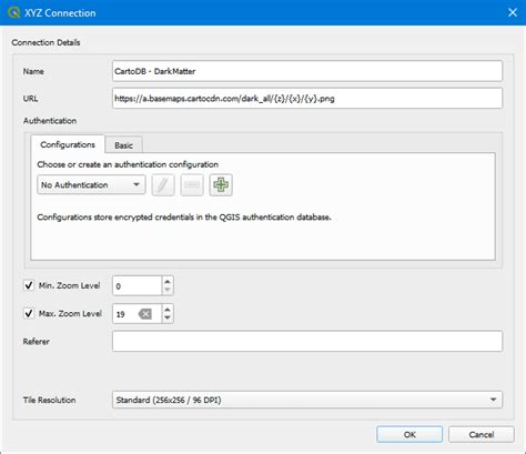 how to add xyz tile layers to a qgis map · geo how tos