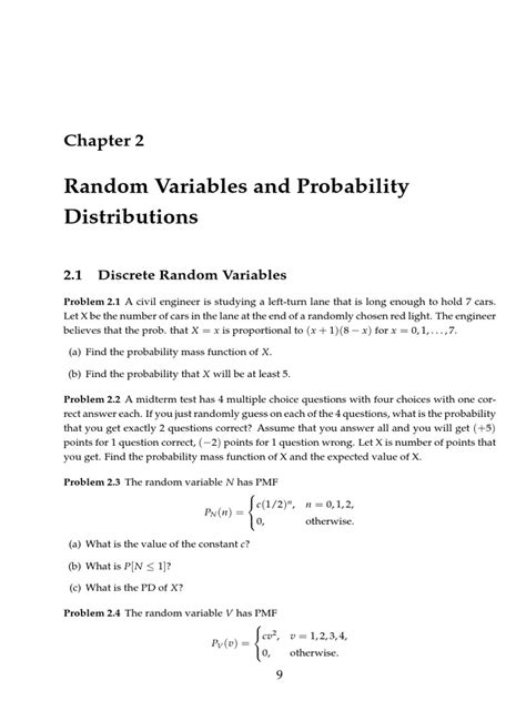 Probability And Stochastic Process Chap 2 Exercise By Nguyễn Thị Thu